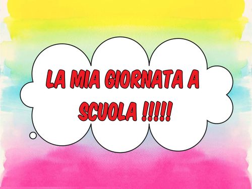 Book Creator | - LA MIA GIORNATA A SCUOLA