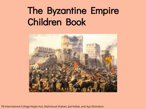 Book Creator | The Byzantine Empire