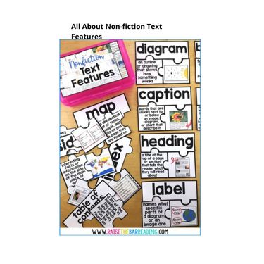 Book Creator | Non-fiction text Features