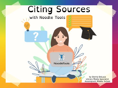 Book Creator | Citing Sources in Noodle Tools