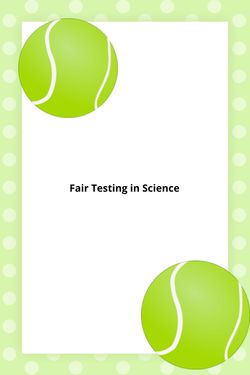 Book Creator | Fair Testing in Science