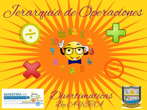 Book Creator | Jerarquía de operaciones