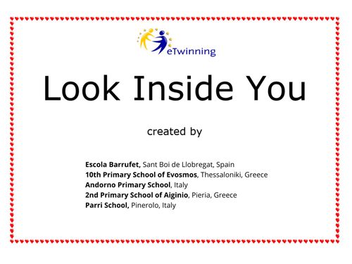 Book Creator - Look Inside You