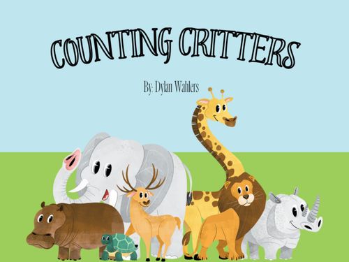 Book Creator | Counting Critters