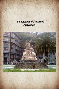 Book Creator | LA LEGGENDA DELLA SIRENA PARTENOPE