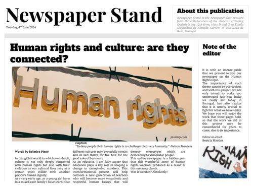 Book Creator | An inspiring class online newspaper