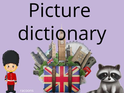 Book Creator | Picture dictionary