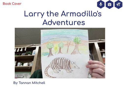 Book Creator | Larry the Armadillo's Adventure