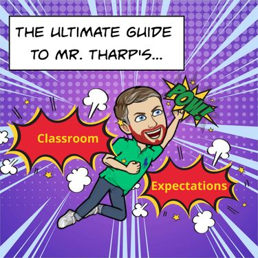 Book Creator | The Ultimate Guide to Mr. Tharp's Classroom Expectations