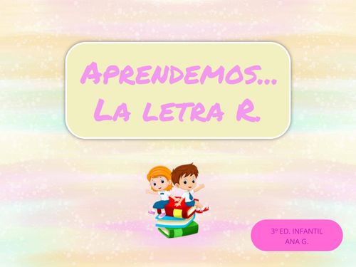 Book Creator | Libro letra R
