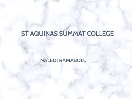 Book Creator | St Aquinas Summat College