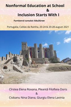 Book Creator | Nonformal Education at School” & „Inclusion Starts With I