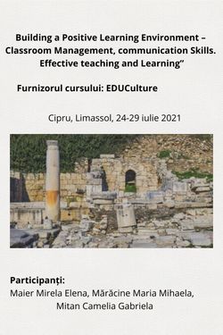 Book Creator | Building a Positive Learning Environment – Classroom Management, communication ...