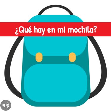 Book Creator | ¿Qué hay en mi mochila?