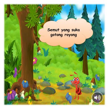 Book Creator | semut yang suka gotong royong