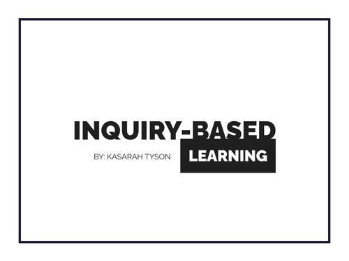 Book Creator | Inquiry-Based Learning