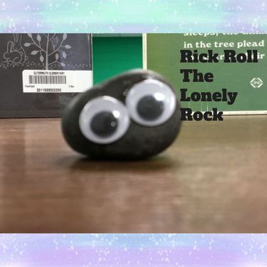 Book Creator | Rick roll the lonely rock