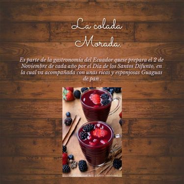 Book Creator | La colada Morada