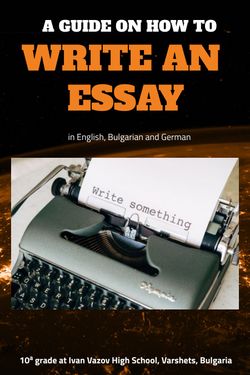Book Creator | Guide to essay writing