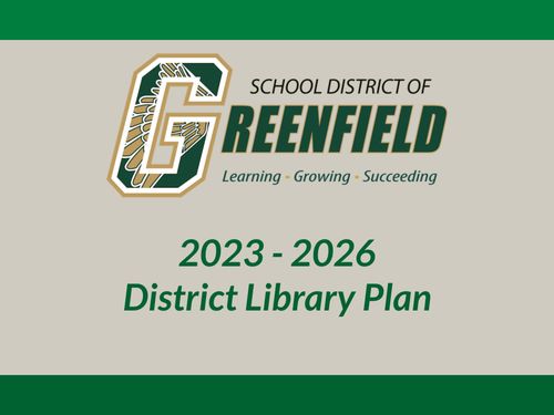 Book Creator | Greenfield School District Library Plan