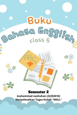Book Creator | English education for student class 5 semester 2