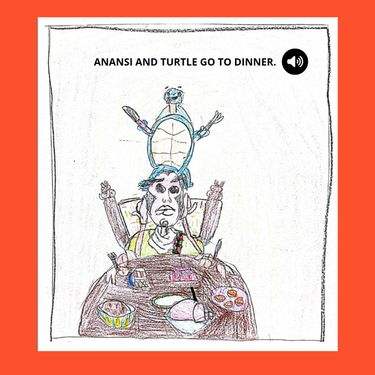 Book Creator | ANANSI AND TURTLE GO TO DINNER