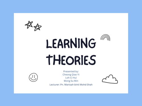 Book Creator | LEARNING THEORIES