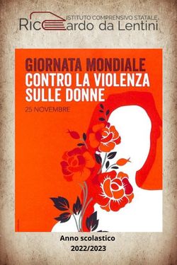 Book Creator | Giornata internazionale contro la violenza sulle donne 2022