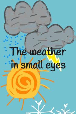 Book Creator | The weather in small eyes