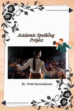 Book Creator | Academic Speaking Project
