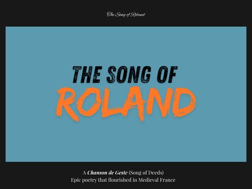 Book Creator | The Song of Roland (Short Summary)