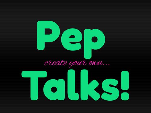 Book Creator | PVA- Create Your Own Pep Talk