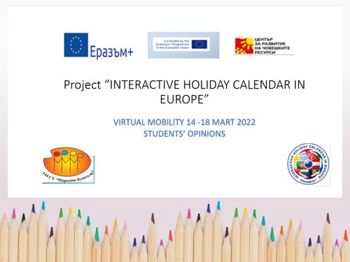 Book Creator | Interactive Holiday Calendar of Europe
