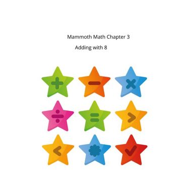 Book Creator | Adding with 8 lesson