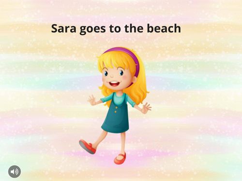 Book Creator | Sara goes to the beach