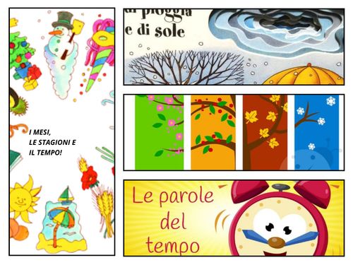 Book Creator | I mesi, le stagioni e il tempo
