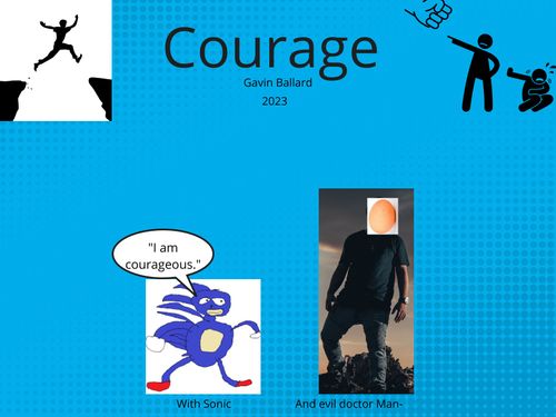 Book Creator | Gavin Ballard Courage