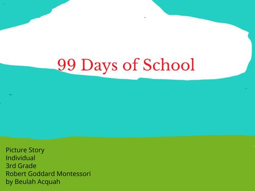 Book Creator | 99 Days of School