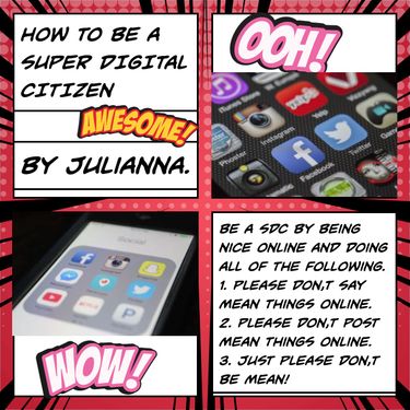 Book Creator | Be a Super Digital Citizen