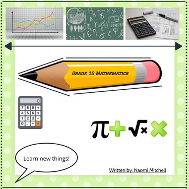 Book Creator | Grade 10 Mathematics