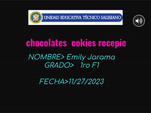 Book Creator | galletas de chocolate