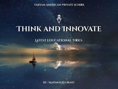 Book Creator | Think and Innovate