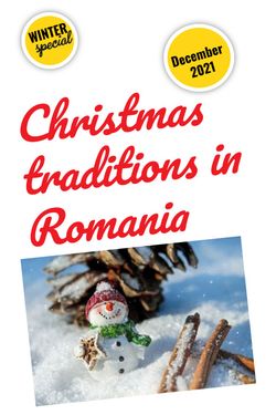Book Creator | Christmas traditions in Romania