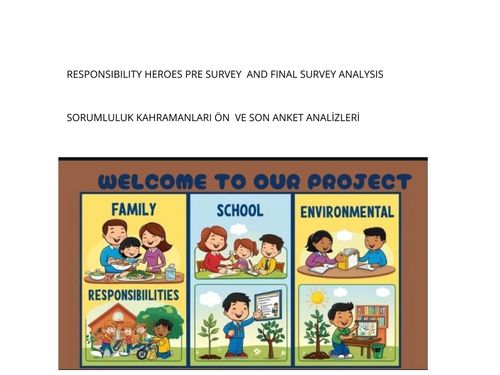 Book Creator | RESPONSIBILITY HEROES PRE AND FINAL SURVEYS