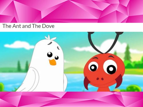 Book Creator | THE ANT AND THE DOVE