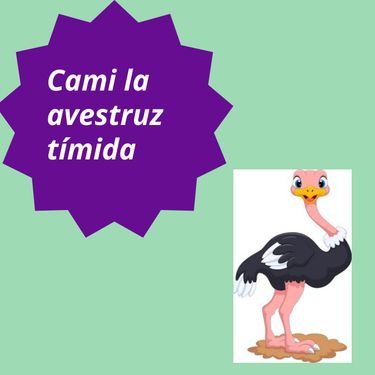 Book Creator | Cami la avestruz tímida