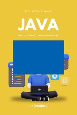 Book Creator | JAVA. Manuale pratico per il laboratorio - by profbrandi.it