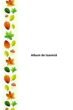 Book Creator | Album de toamnă