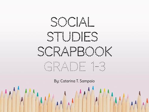 Book Creator | Social Studies Scrapbook (Grade 1-3)