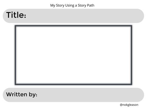 Book Creator | My Story Using a Story Path